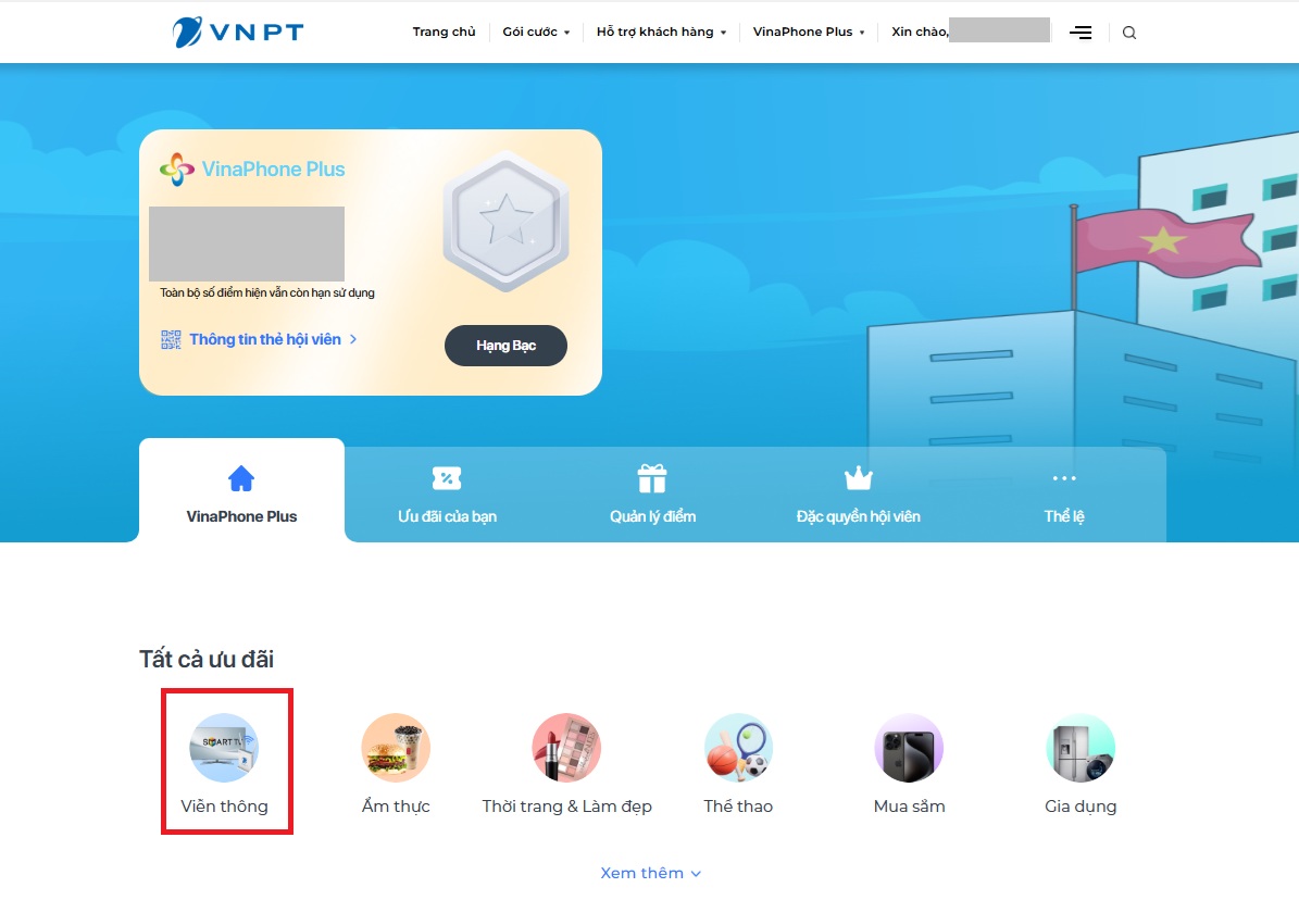 Hướng dẫn cách đổi điểm VinaPhone lấy phút gọi miễn phí